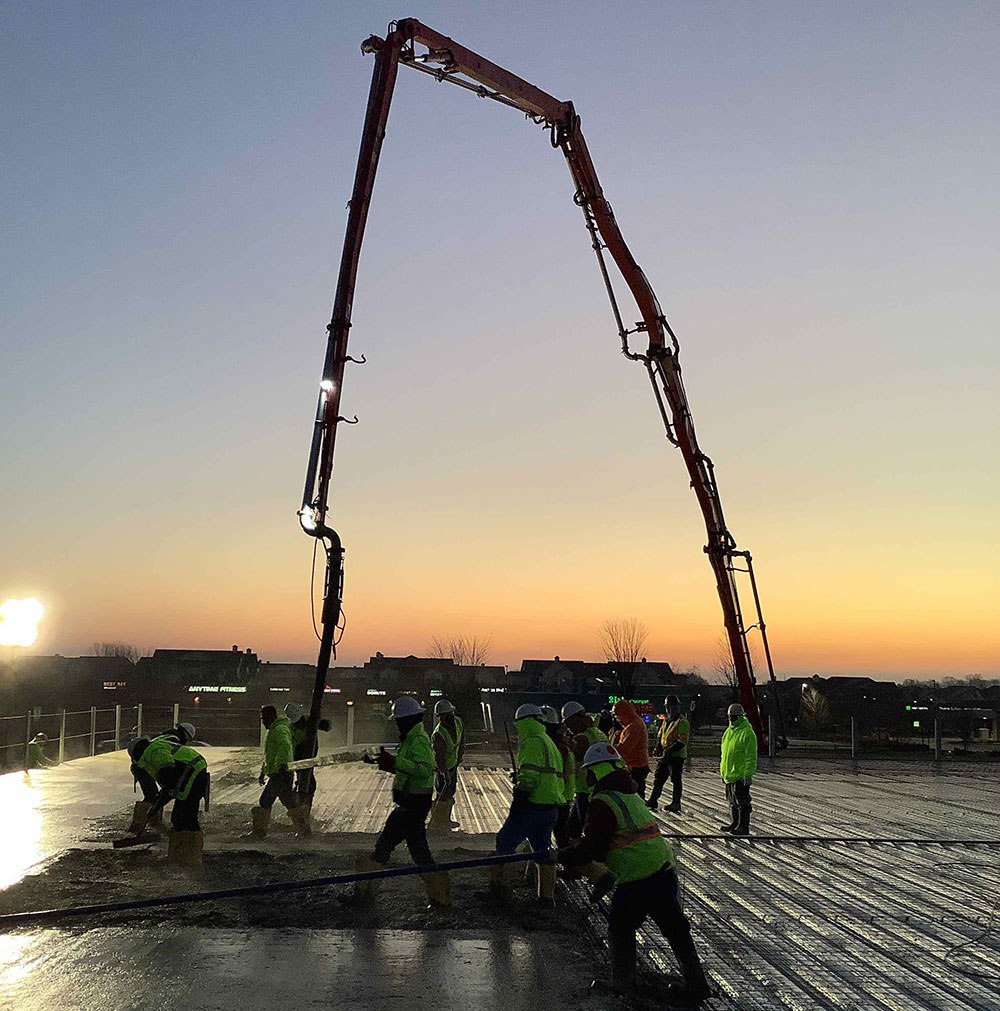Concrete Pumping in West Lafayette, IN | TIPP-Mont Concrete Pumping